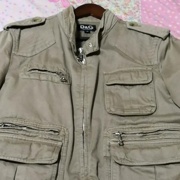 D&G | Jackets & Coats | Dg Khaki Jacket | Poshmark